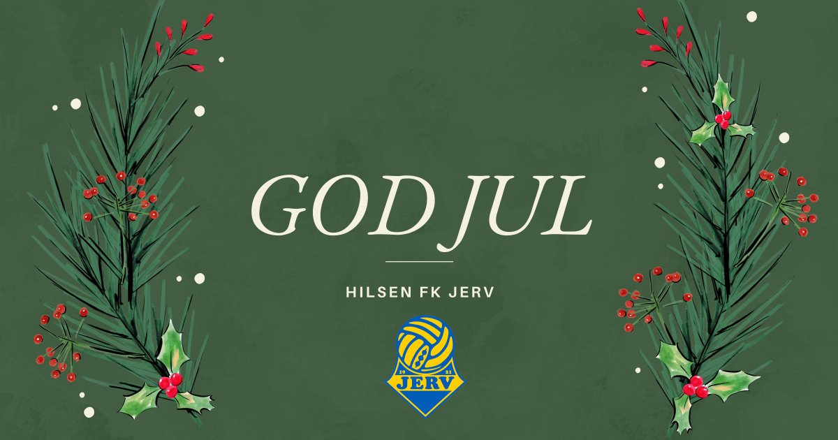 Gud jul alle våre flotte supportere! / Jerv
