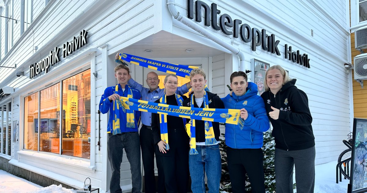 Interoptik Holvik er med oss videre på laget! / Jerv