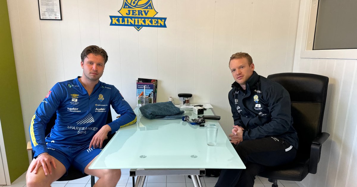 Skadestatus for Erlend Hustad / Jerv